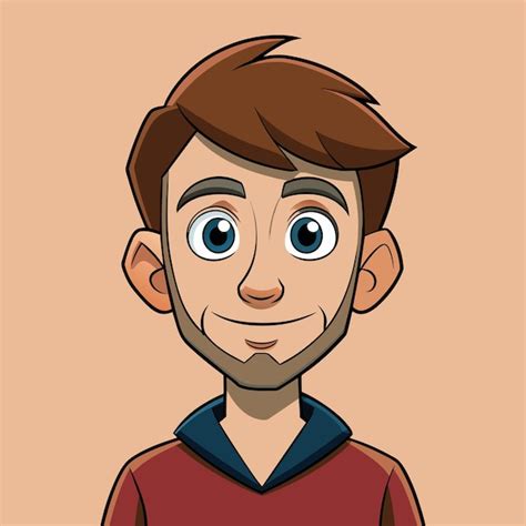 Premium Vector Vector Illustration Of A Man Cartoon Character