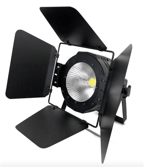 Cob Led 100w Cálido Frío Incluye Barndoor Showlight Slt102 La Sexta Mayor