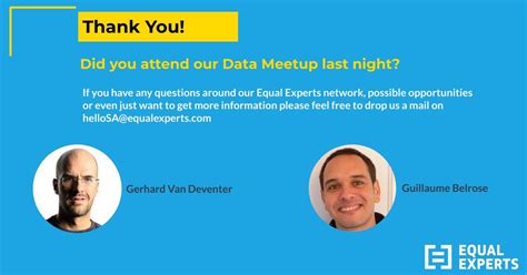 equal experts south africa on linkedin datameetup data equalexperts