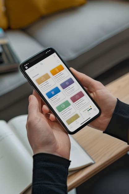 Premium Photo Interactive Digital Flashcard App Interface On Smartphone For Efficient Studying Premium Photo Interactive Digital Flashcard App Interface On Smartphone For Efficient Studying