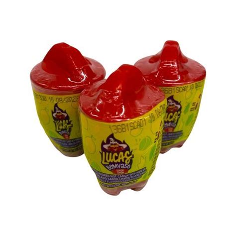 Lucas Bomvaso Lemon Flavored Hot Candy With Chewing Gum