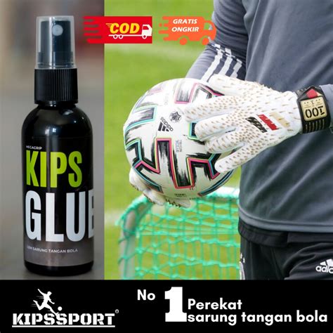 Jual Glove Glue 30ml Goalkeeper Glove Grip Spray Lem Perekat Sarung