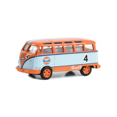 Miniatura Kombi Volkswagen Samba Bus 1964 Gulf Club V Dub