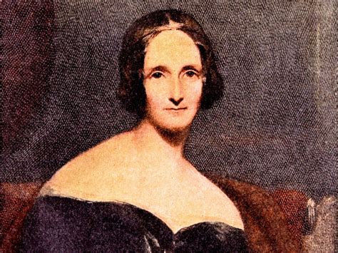 Mary Shelley British Author Of The Novel Frankenstein