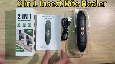 Chargeable Pest Bug Bite Tool Insect Bite Sucker Healer Bee Sting Itch