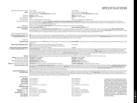 I Like To Share The Original W211 Brochure For People Getting Their