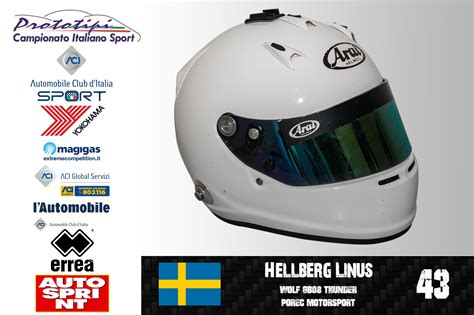 Aci Sport Protagonisti Del Campionato Italiano Sport Prototipi 2022 Linus Hellberg