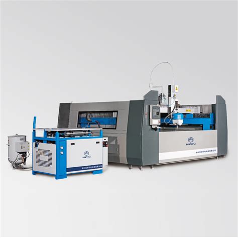 五轴全封闭式超高压水切割机郑州汉宇机电科技有限公司