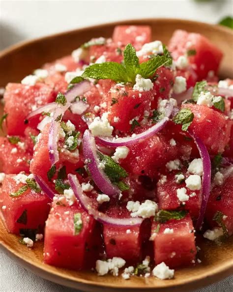 Watermelon Salad 1 Powerful Twist For Summer Freshness