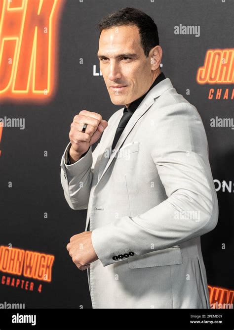 New York United States 15th Mar 2023 Marko Zaror Attends New York Special Screening Of John