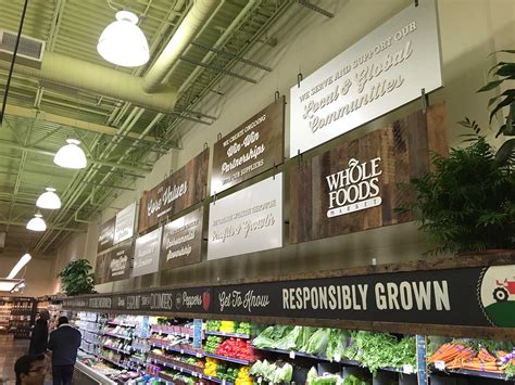Whole Foods Signage On Behance