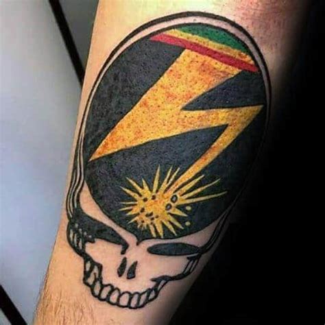 50 Rocking Grateful Dead Tattoo Designs For Men