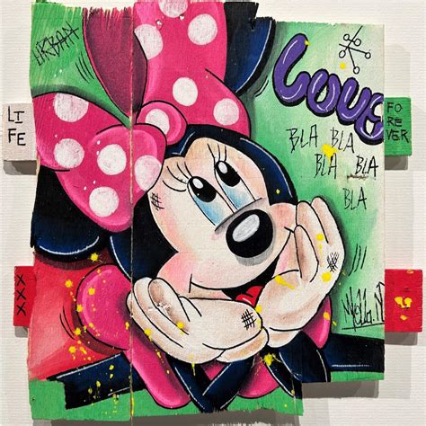 Pop Art Minnie Mouse