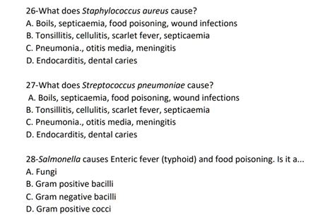 26 What Does Staphylococcus Aureus Cause A Boils Septicaemia Food