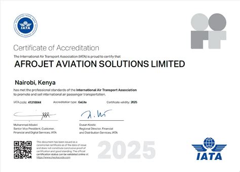 Were Thrilled To Share That Our Iata Accreditation Has Been Renewed