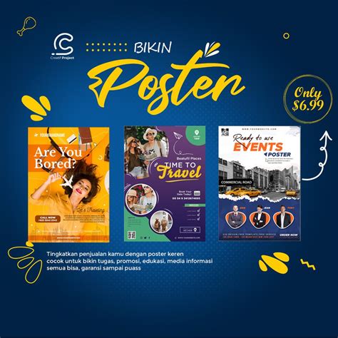 Jual Desain Grafis Poster Leaflet Kartu Nama Banner Spanduk Pamflet Design Graphic