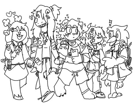 Polycule Thats Poly Cool Art By Me R Deltarune