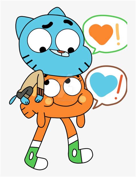 Oh Gumball How Lazy By Gemfalls Gumball X Darwin Sex Free