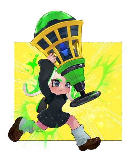 Safebooru 1girl Black Dress Border Closed Mouth Commentary Request Dress Emphasis Lines Green