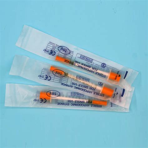 Sterile Disposable Insulin Syringe