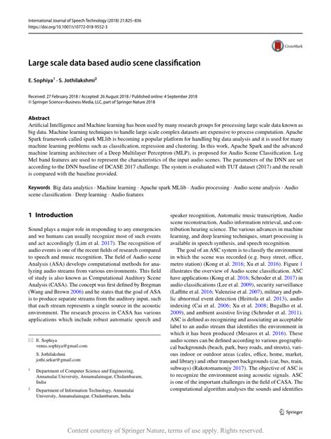 Large Scale Data Based Audio Scene Classification