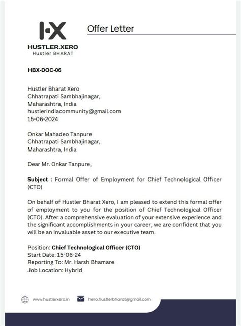 I Am Very Glad To Become A Part Hustlers Zero Onkar Tanpure