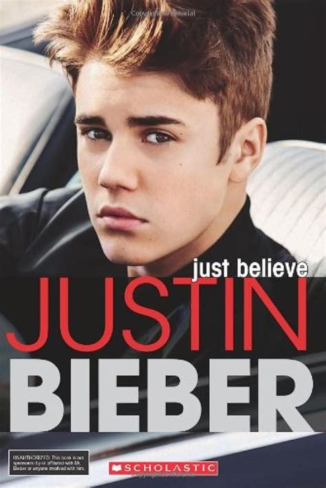Justin Bieber Just Believe 9780545494540 Brooks Riley