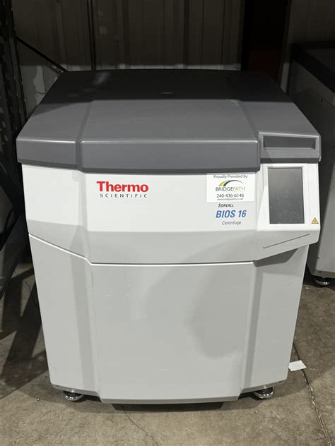 Sorvall Thermo Bios 16 Bioprocessing Centrifuge Bridgepath Scientific