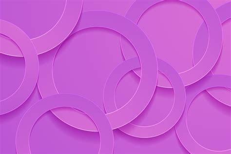 Modern Orchid Backgrounds 3d Circle Papercut Layer Background