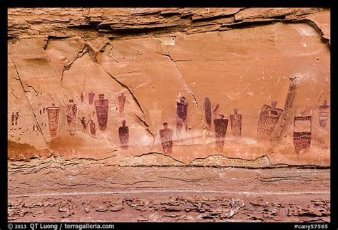 Picturephoto Barrier Canyon Style Rock Art The Great Gallery