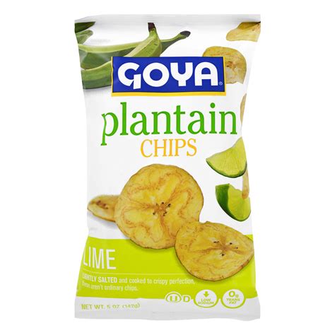 Goya Plantain Chips Lime Shop Goya