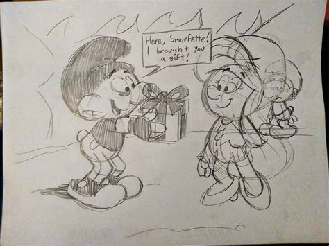 Smurfs Emo Gives Smurfette A T By Grishamanimation1 On Deviantart