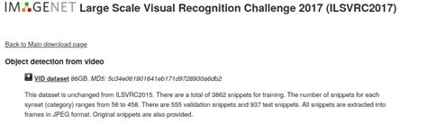 Which Ilsvrc Year Is Used In Reported Vid Performances · Issue 679