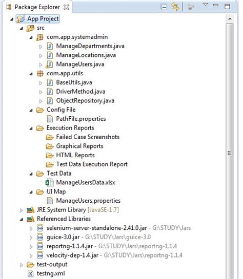 Selenium Automation Framework Example Selenium Automation Framework