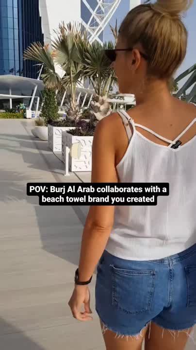 Malak Kamil On Linkedin Brand Collaboration Burj Al Arab Hotel