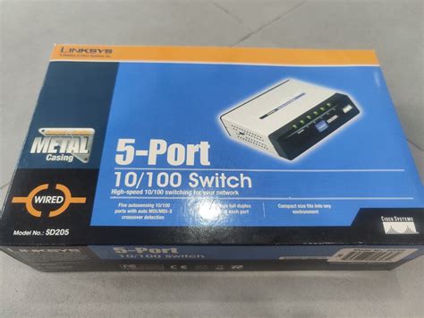 Linksys Port Switch Computers Tech Parts Accessories Networking On Carousell