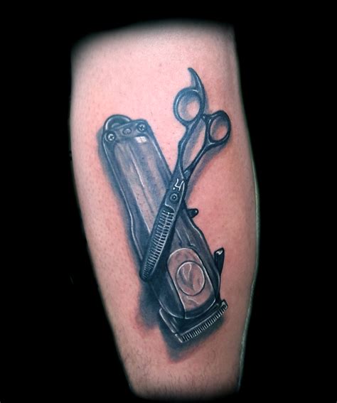 Realistic Barber Tattoos Done In San Francisco At Masterpiece Tattoo