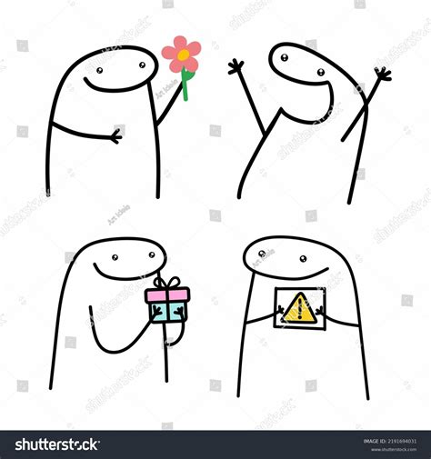 Vectorized Image Internet Meme Flork On Stock Vector Royalty Free