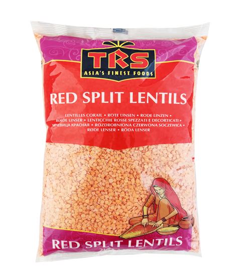 Trs Red Split Lentils 2 Kg Spice Town Online Grocery Store