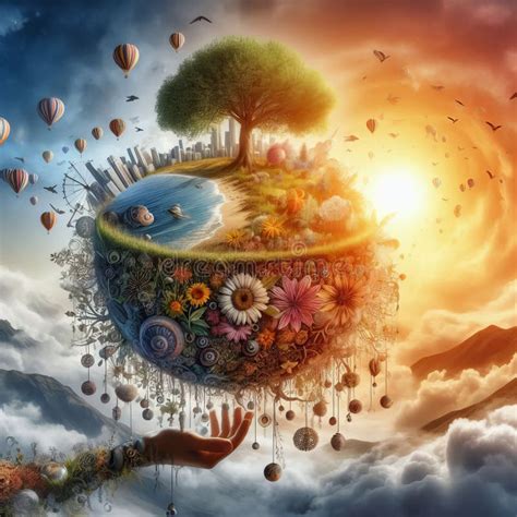 Ecosystem Balance Celebrating The Delicate Balance And Interconn Stock