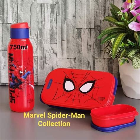 Tupperware Disney Frozen Collection Tupperware Marvel Spider Man Collection Set Lunch Box