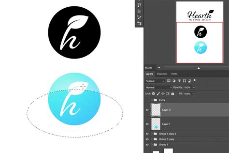 Simple Logo Design In Photoshop PHLEARN