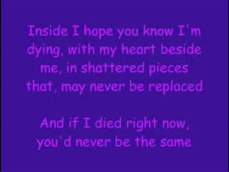 Three Cheers For Five Years Lyrics Youtube