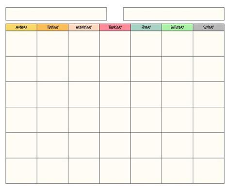 Ultimate Guide To Calendar Squares Template For Effective Planning