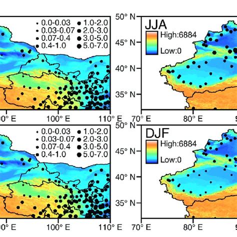 Seasonal Pattern Of Observed Climatological Mean Precipitation Unit