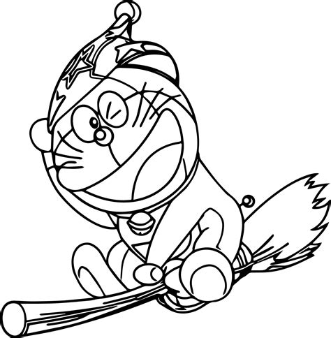 Doraemon Coloring Pages Coloringlib