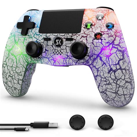 Amazon Com Controller For PS Wireless Controller White For Sony PlayStation Pro Slim