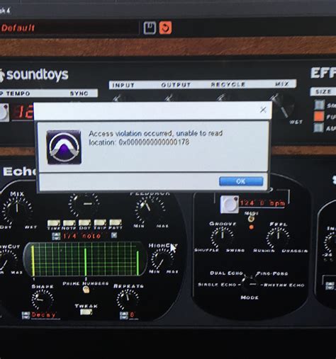 Assertion Error During Volume Automation Protools