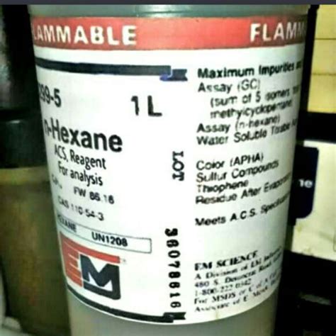 Jual N Hexane Analysis Em Science Di Seller Ella Store Cengkareng Barat Kota Jakarta Barat