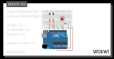 InterrupÇÃo Wokwi Esp32 Stm32 Arduino Simulator